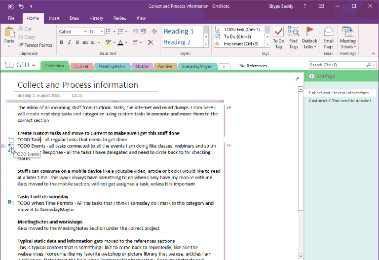 How to create automatic lists from your custom tags in #OneNote ...