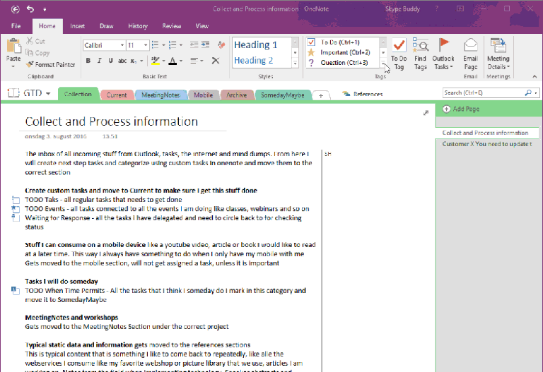 How to create automatic lists from your custom tags in #OneNote ...